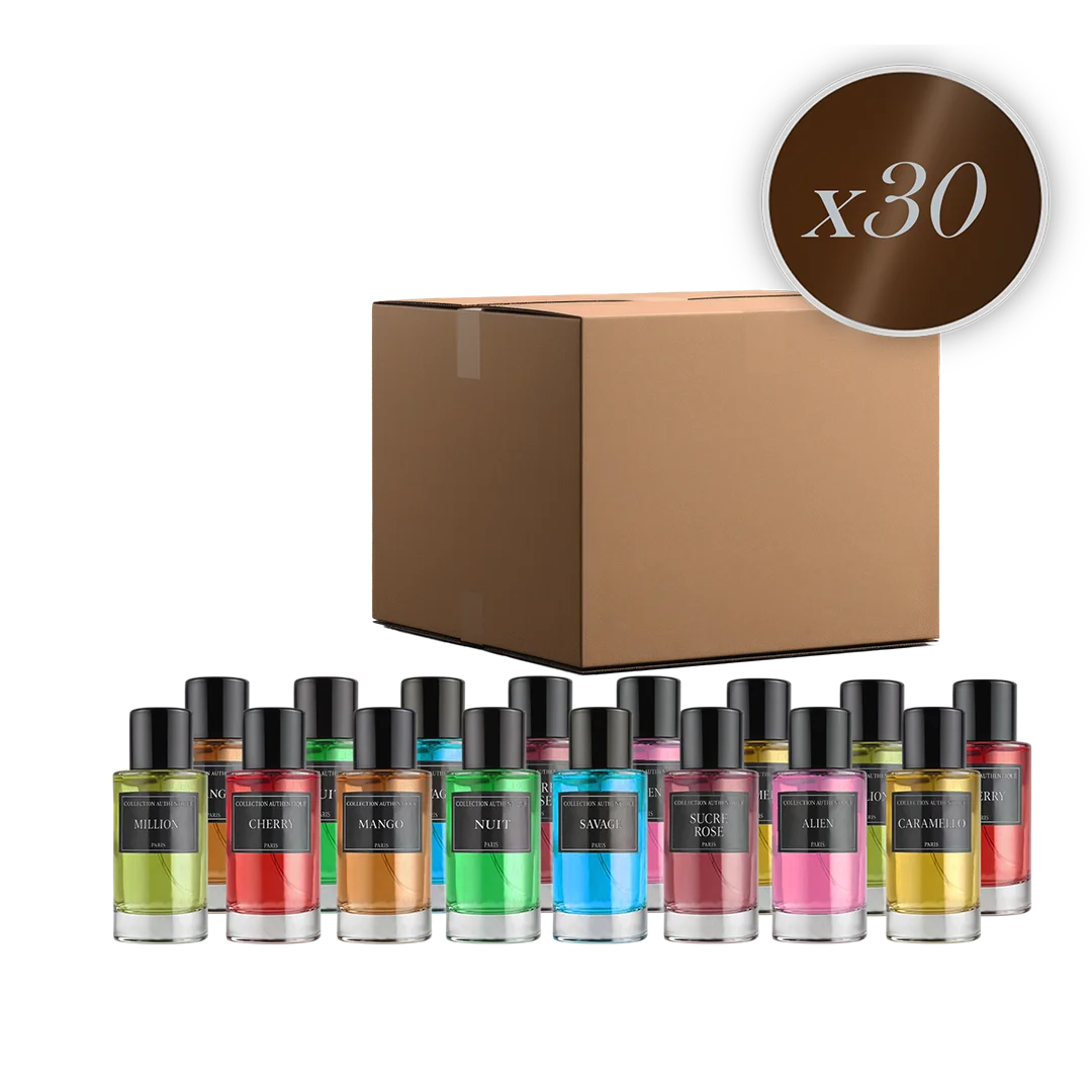 LOT DE 30 PARFUMS COLLECTION PRIVEE - EDITION AUTHENTIQUE – MJ BAZAR
