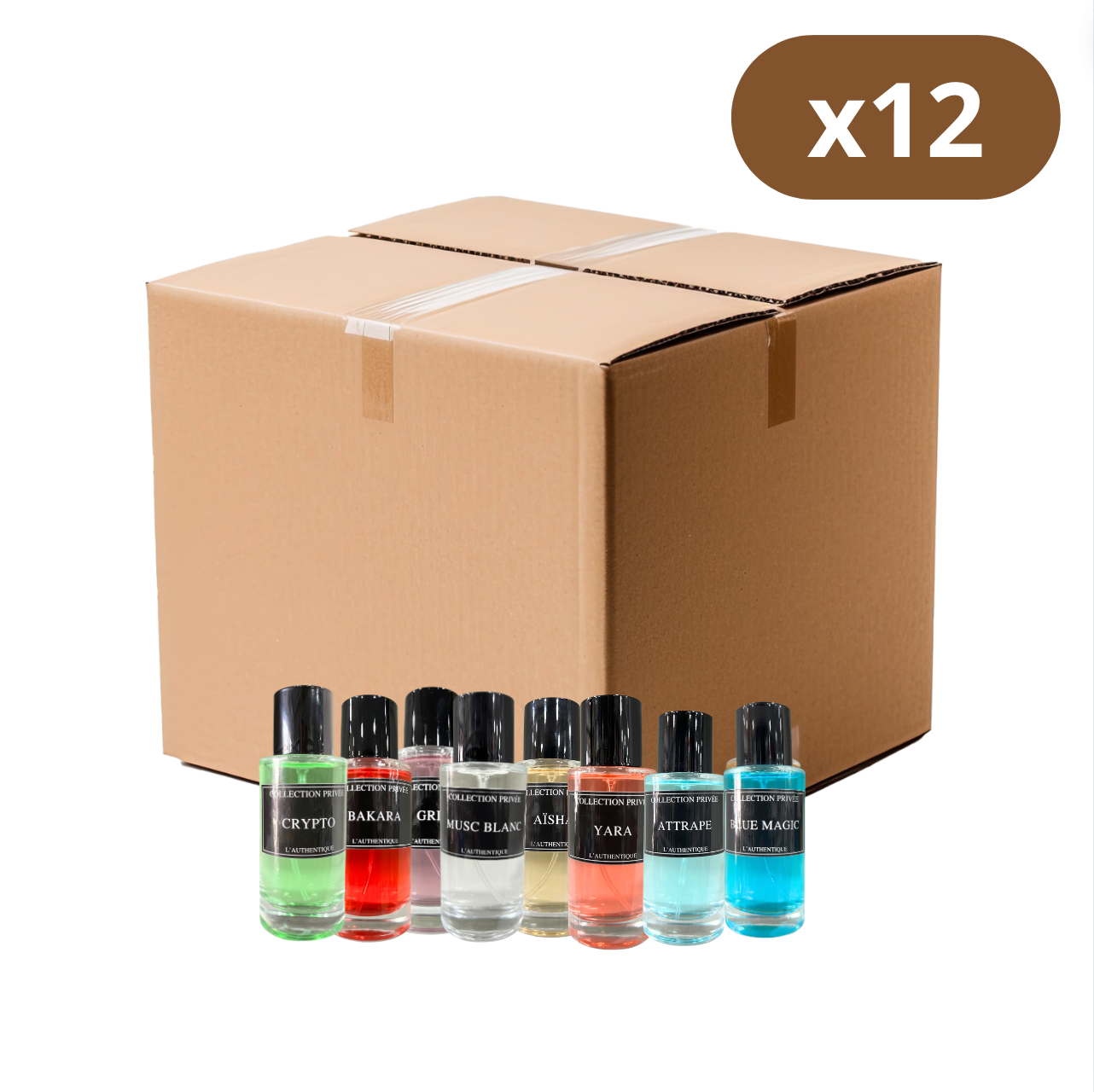 LOT DE 12 PARFUMS COLLECTION PRIVÉE - EDITION AUTHENTIQUE – MJ BAZAR